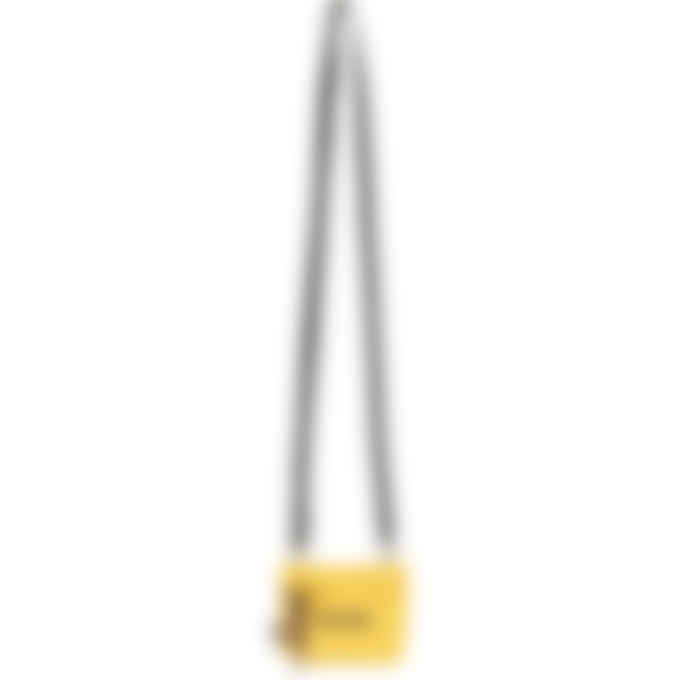 MSGM: Mini Micro Logo Messenger Bag - Yellow | influenceu