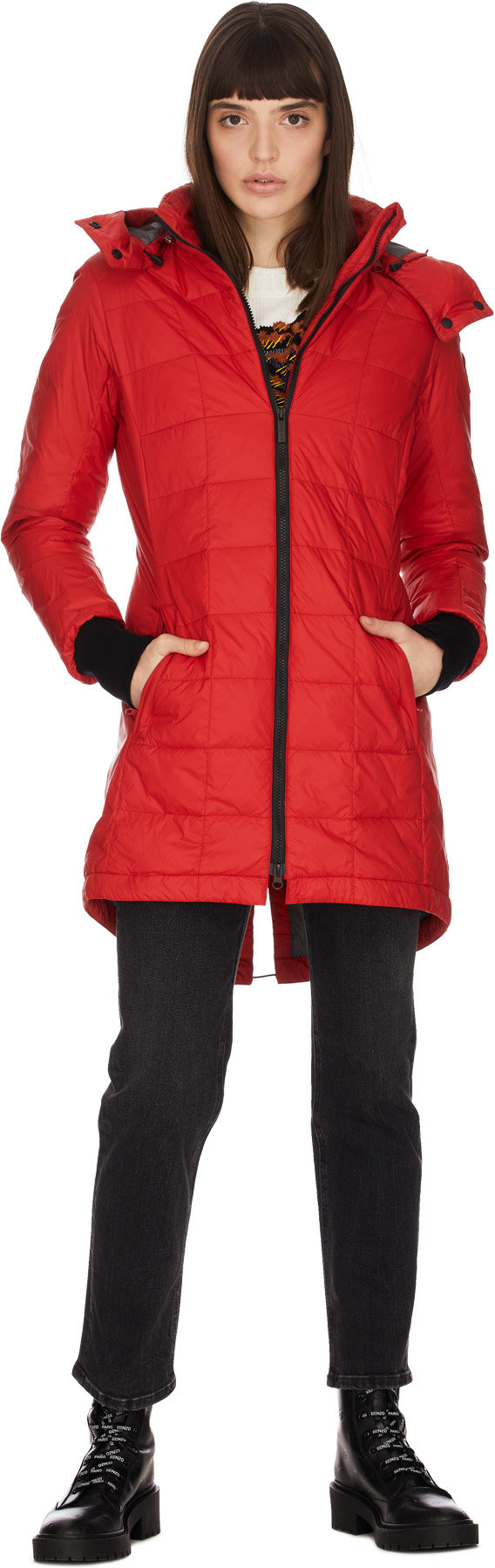 Canada Goose: Red Ellison Jacket | influenceu Canada | influenceu Canada